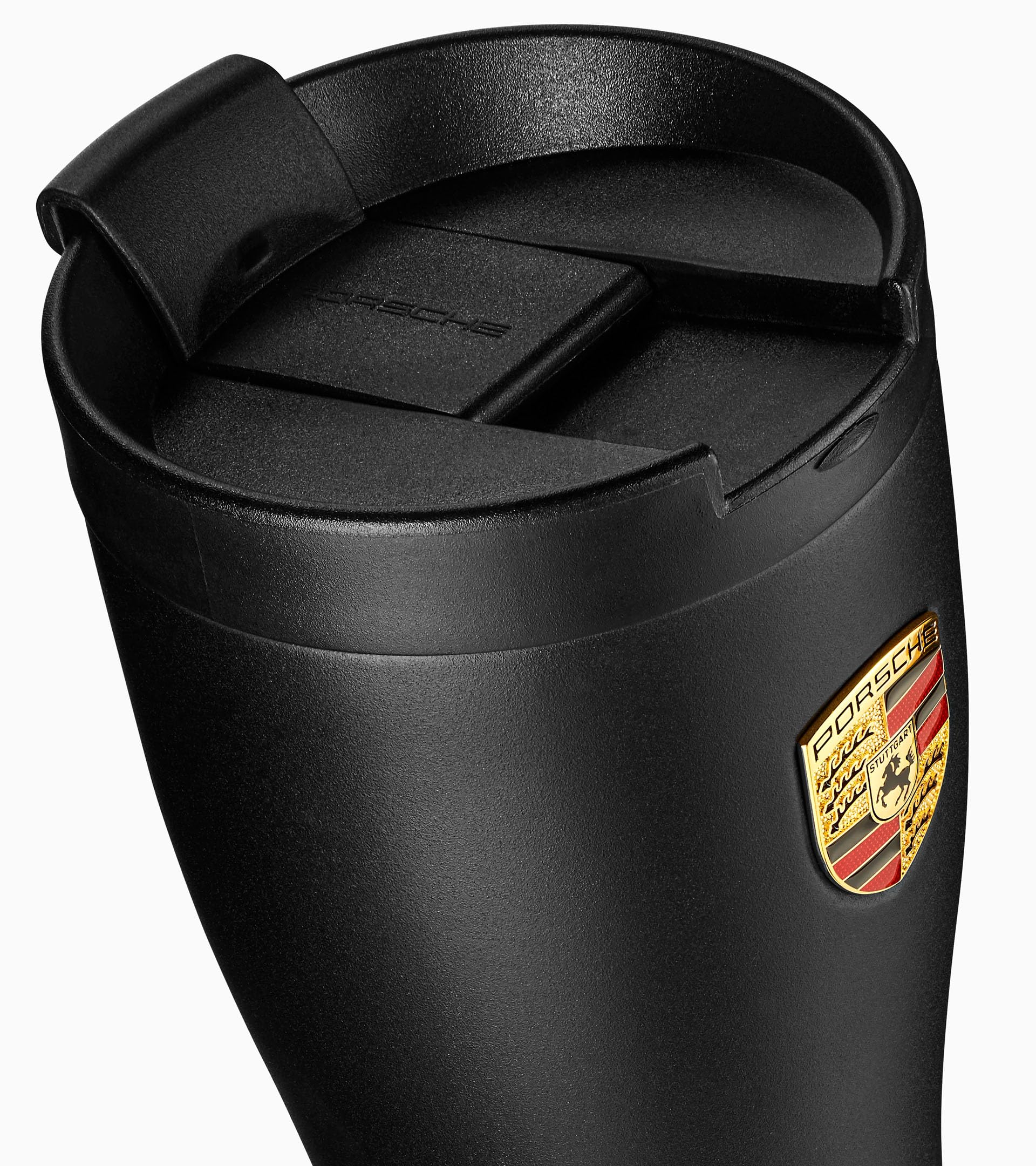 Porsche Matte Black Thermal Coffee Tumbler