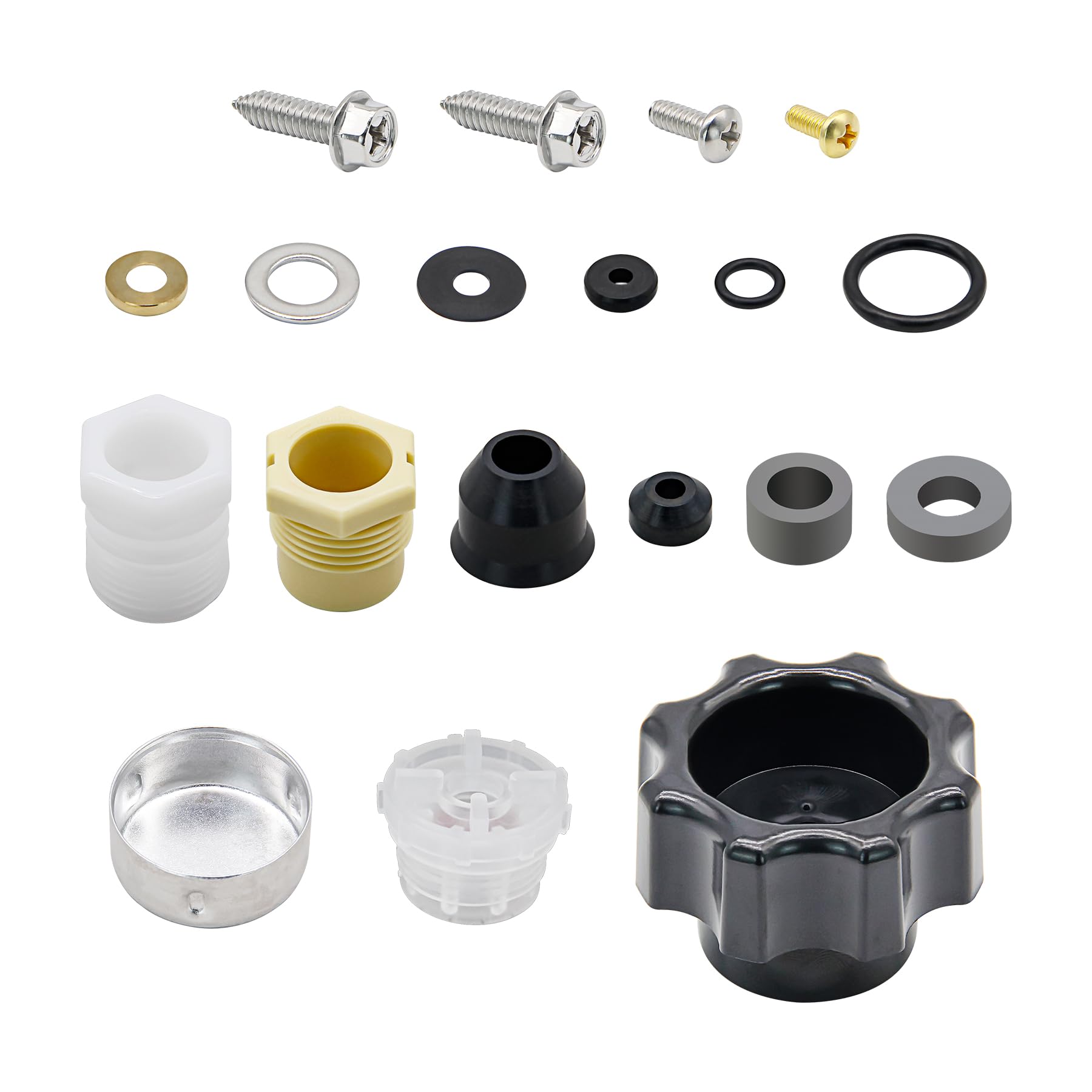 Denkuhin 630-8500 Wall Hydrant Complete Service Kit Compatible with Faucet Repair Kit 500 400 Series, Replacement for Vacuum Breaker Repair Kit