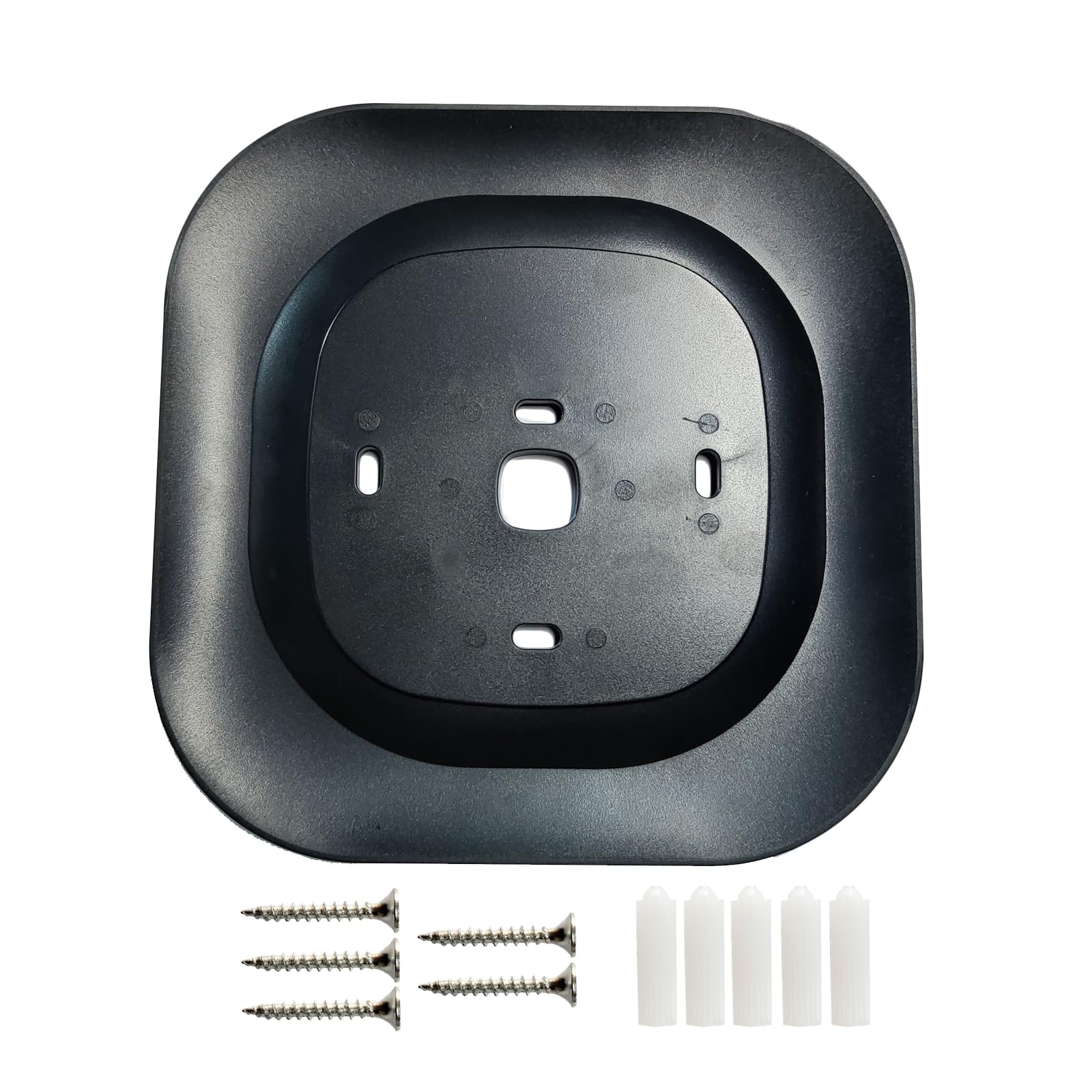 Thermostat Decorative Wall Plate Bracket Black for New 2022 Ecobee Smart Thermostat (1)