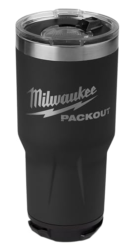 Milwaukee Packout Insulated Tumbler 890 Ml (Black) - 48-22-8393B