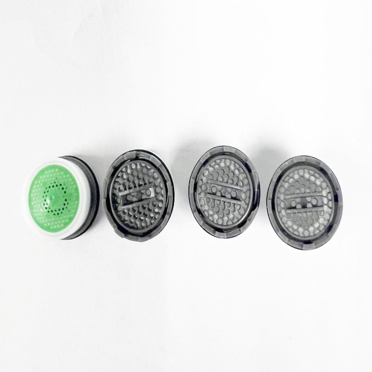 M16.5 Cache Aerator Faucet, Replacement Cache Aerator for Sink M16.5, 4Pcs Tap Aerators Flow Restrictor and 1Pcs Faucet Aerator Key