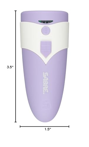 SABRE 3-in-1 Stun Gun with Personal Alarm & LED Flashlight, 1.69 µC Charge, Loud 130dB Alarm, 130 Lumen LED Light (3 Modes), Rechargeable Battery, Compact-Ergonomic Design, Travel Case & Charging Cord