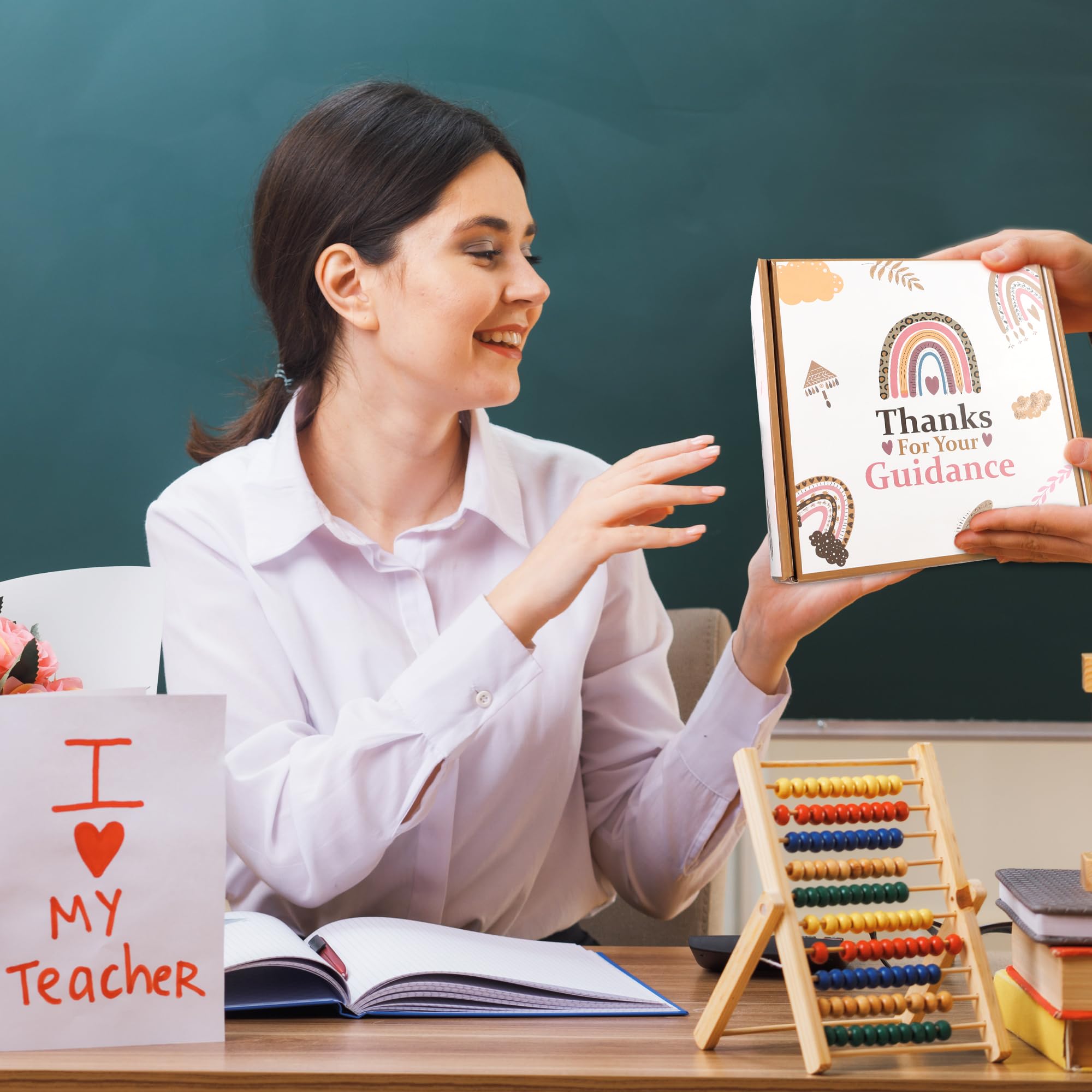 POMINEL Teacher Appreciation Gifts for Women Graduation Birthday Gift Basket for Teachers