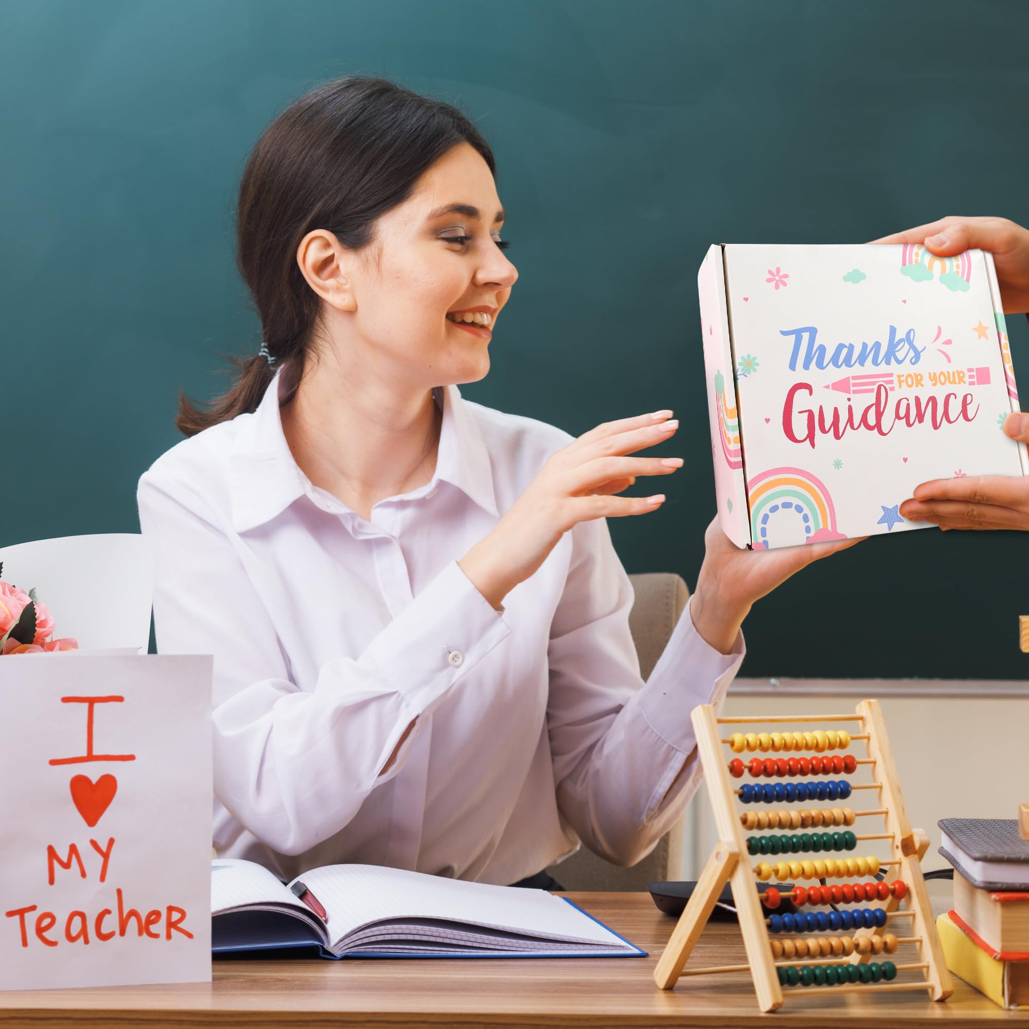 POMINEL Teacher Appreciation Gifts for Women Graduation Birthday Gift Basket for Teachers