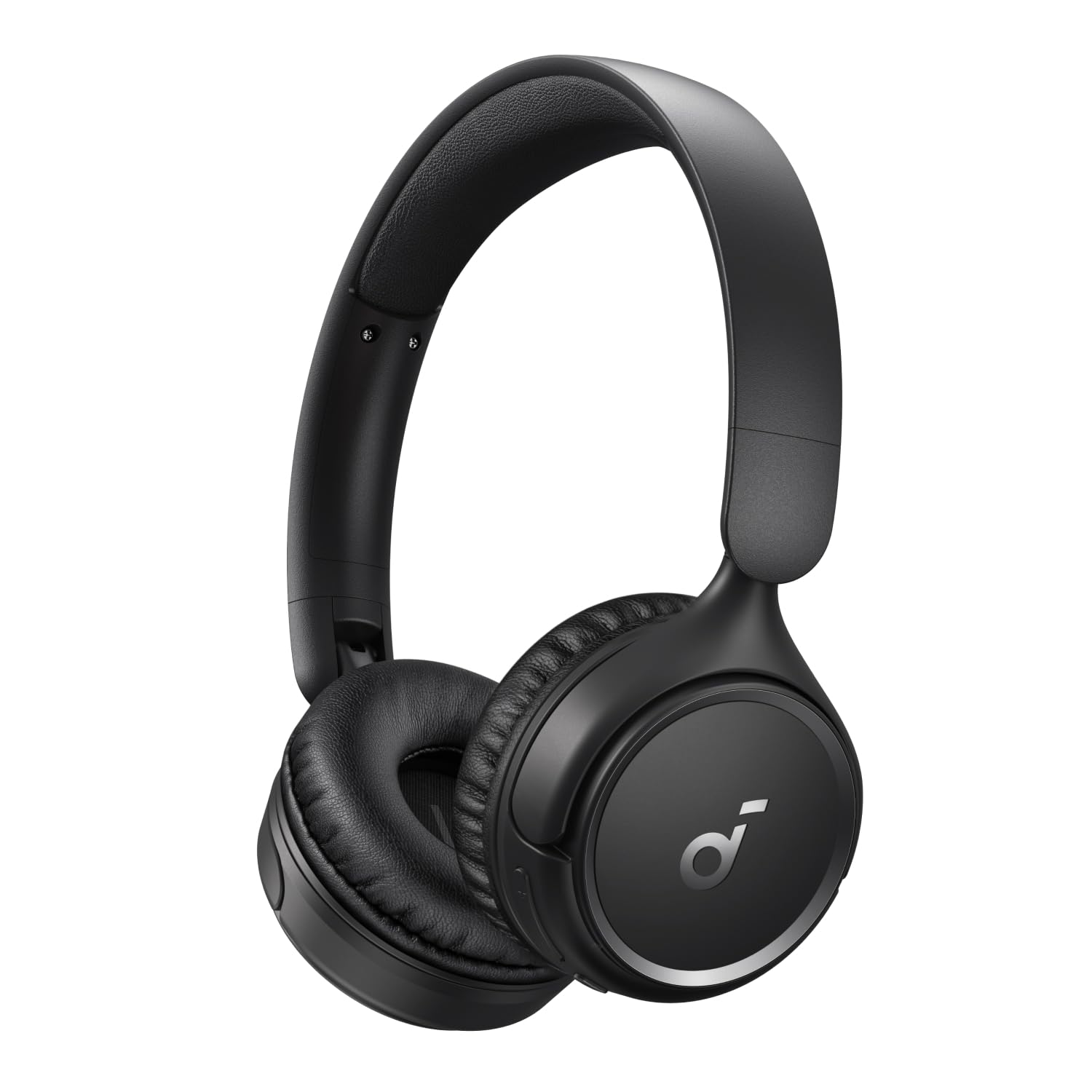 Soundcore H30i Wireless On-Ear Headphones, Foldable Design, Pure Bass, 70H Playtime, Bluetooth 5.3, Lightweight and Comfortable, App Connectivity, Multipoint Connection (Black) (Renewed)