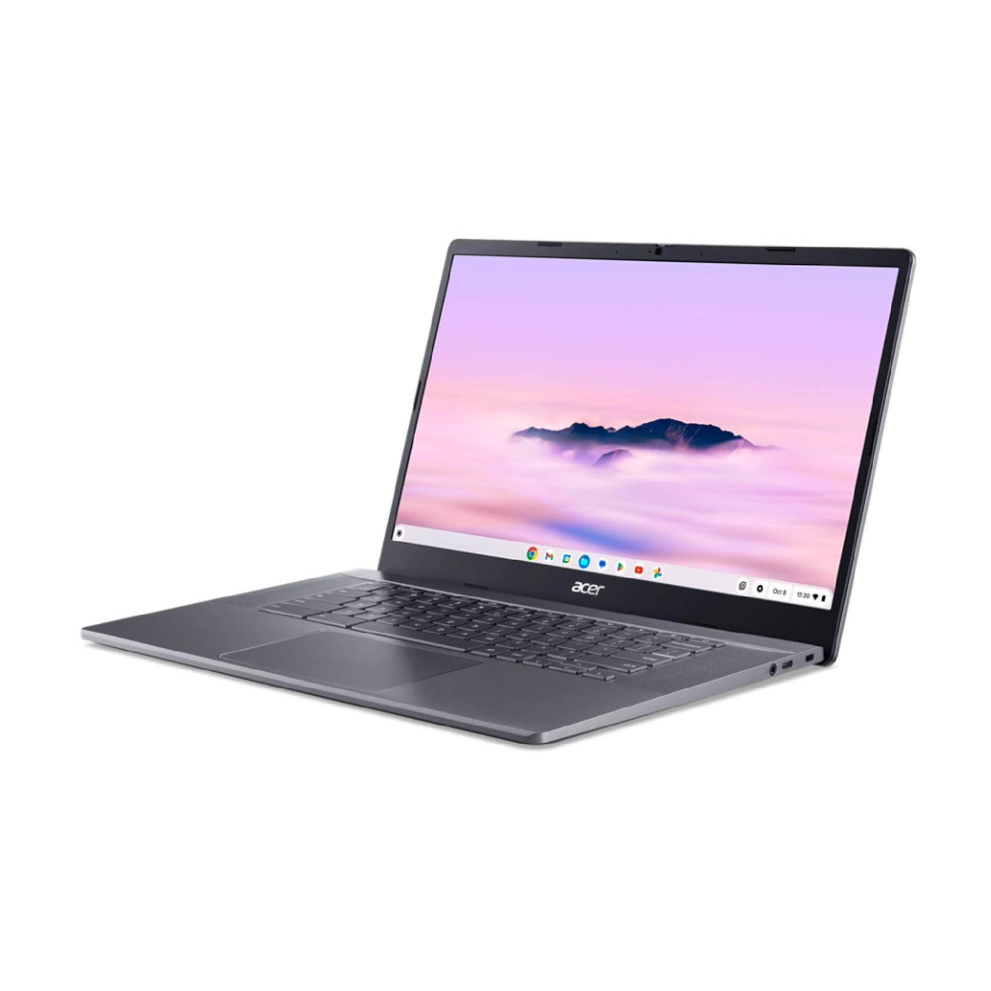 acer Chromebook Plus 515 Performance Laptop 15.6 FHD Intel Core i3-1215U 8GB LPDDR5X 128GB Flash Chrome OS FHD Camera Steel Gray (Renewed)