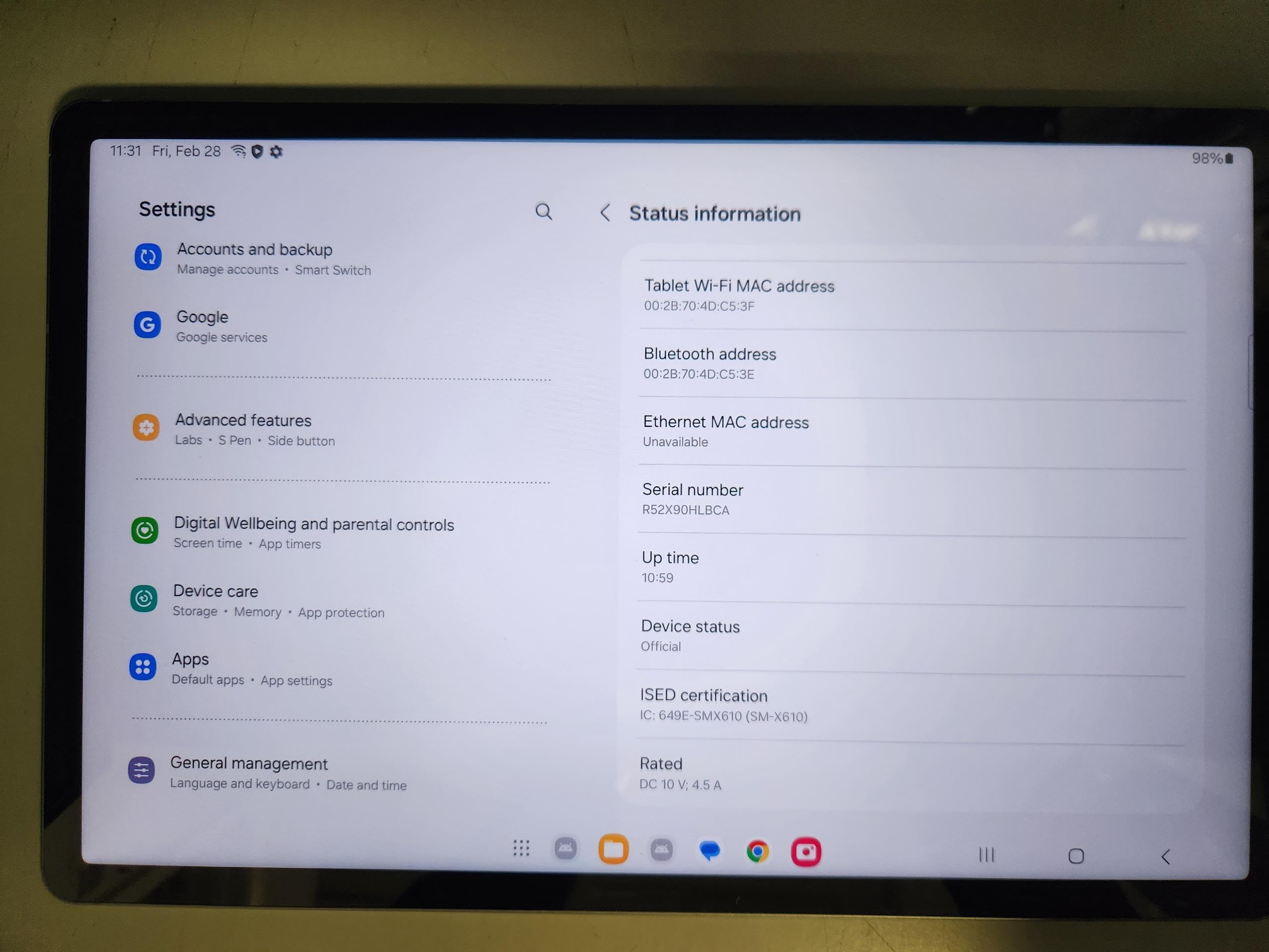 Samsung Galaxy Tab S9 FE+ Plus (128GB+8GB, Wi-Fi) 12.4" 90 Hz Display, IP68 Rating, S-Pen, Android Tablet - Gray (Renewed)