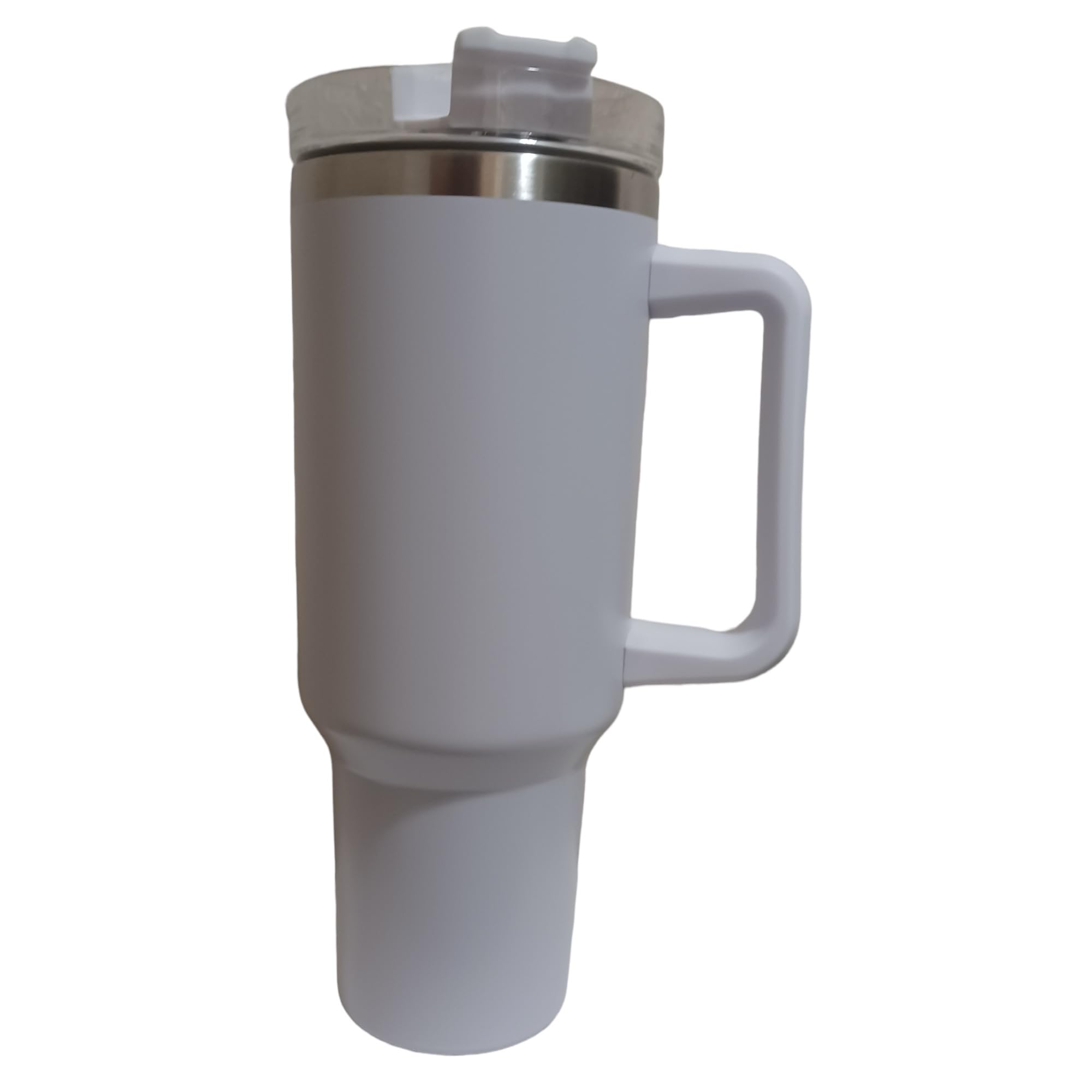 YANAT 40 oz Stainless Steel Tumbler with Handle - Premium Insulated Travel Mug for Hot & Cold Drinks - Spill-Proof Lid, BPA-Free - Coffee, Tea, and Outdoor Adventures - Best Large Thermos Cup