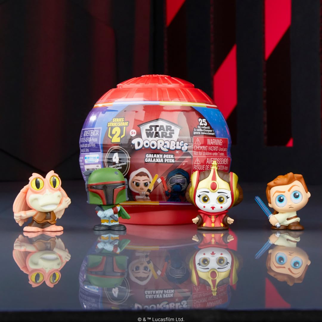Star Wars™ Doorables Galaxy Peek Series 2, 1.5-inch Figures, Surprise Collectible Figures, Kids Toys for Ages 5 Up by Just Play