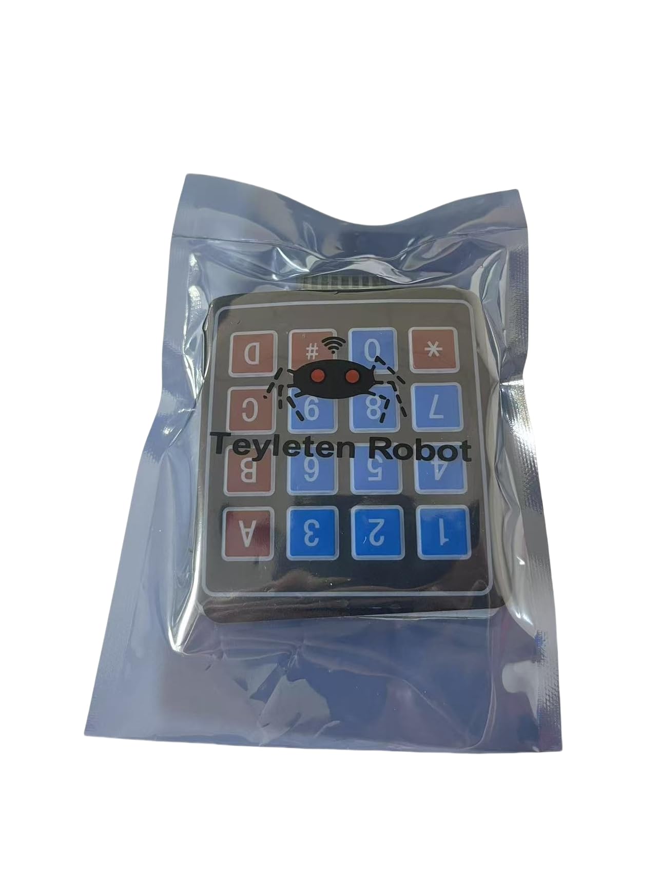 Teyleten 4x4 Matrix Membrane Switch Keypad Keyboard - 16 Key for Arduino - 5PCS