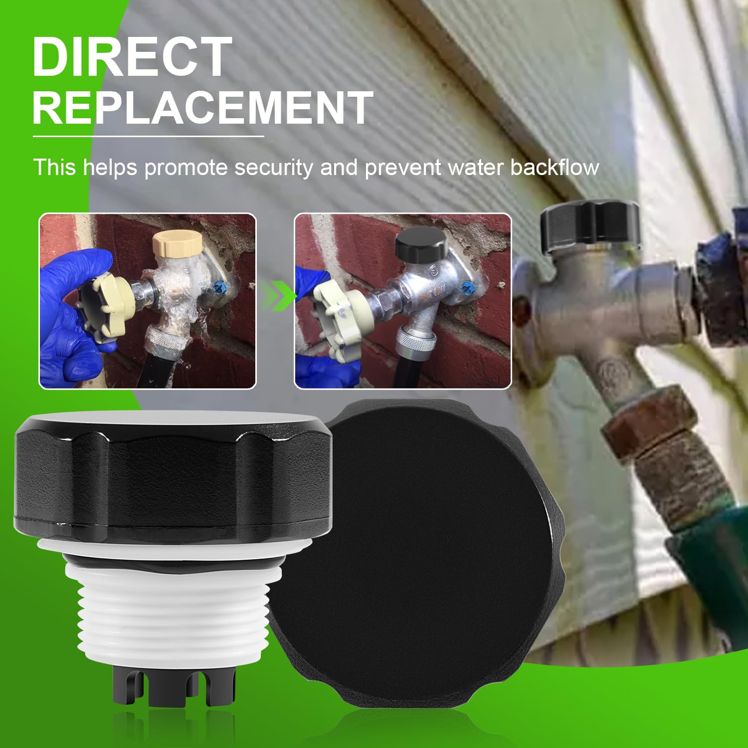 Replaces for VACVBKX1B Vacuum Breaker Replacement Kit for Traditional Anti-Siphon Frost-Free Sillcock Valves