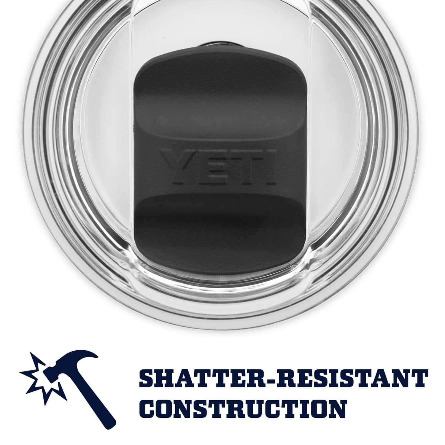 YETI Rambler 30 oz Tumbler, Stainless Steel, Vacuum Insulated with MagSlider Lid, Grey Stone