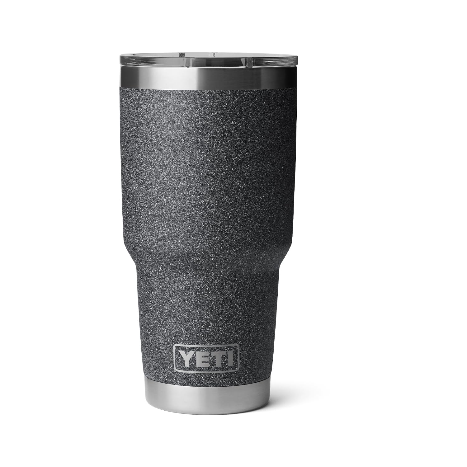 YETI Rambler 30 oz Tumbler, Stainless Steel, Vacuum Insulated with MagSlider Lid, Black Stone