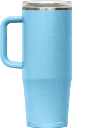 CamelBak Thrive Leak-Proof 32 oz Stainless Steel Mug for Travel, Coffee, Tea, Hot Beverages - Spill Proof Cup-holder, Nordic Blue