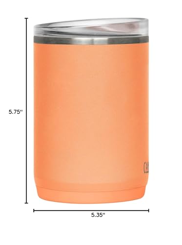 CamelBak Thrive Leak-Proof 16 oz Mug, Insulated Stainless Steel - For travel, coffee, tea, hot beverages - Spill Proof - Cup-holder Compatible, Desert Sunrise