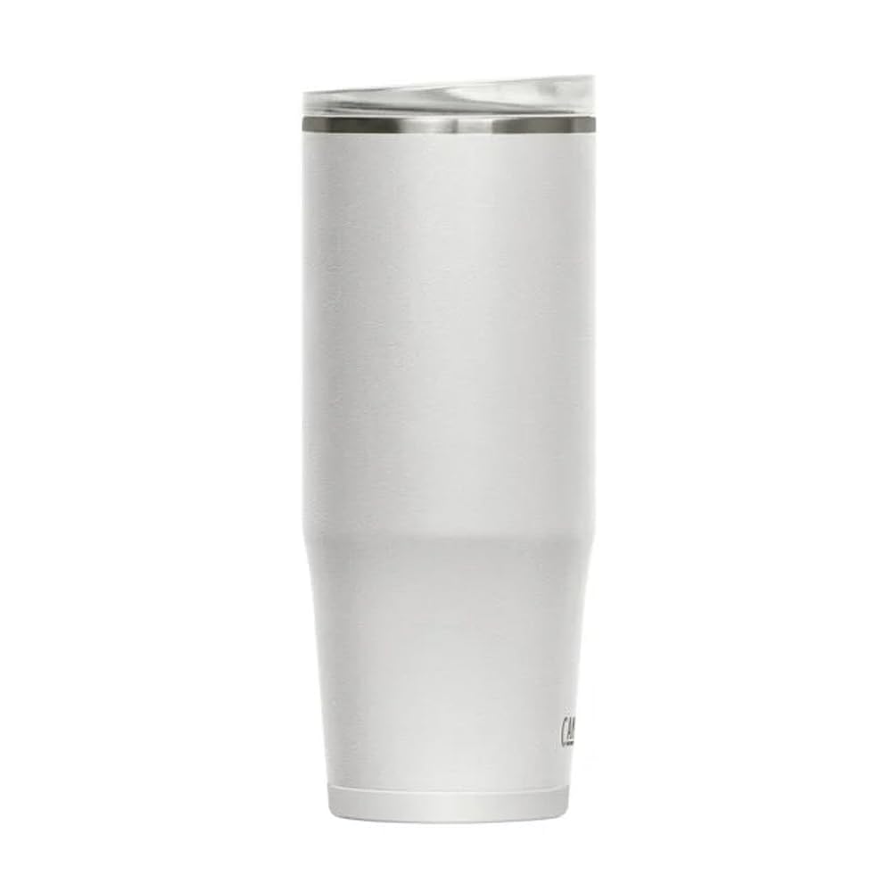 CamelBak Thrive Leak-Proof 32 oz Mug, Insulated Stainless Steel - For travel, coffee, tea, hot beverages - Spill Proof Cup-holder Compatible, White