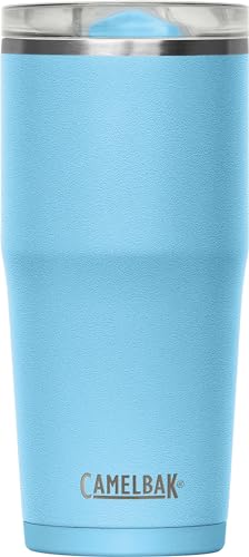 CamelBak Thrive Leak-Proof 20oz Tumbler - Insulated Stainless Steel - Spill Proof - Cup-holder Compatible, Nordic Blue