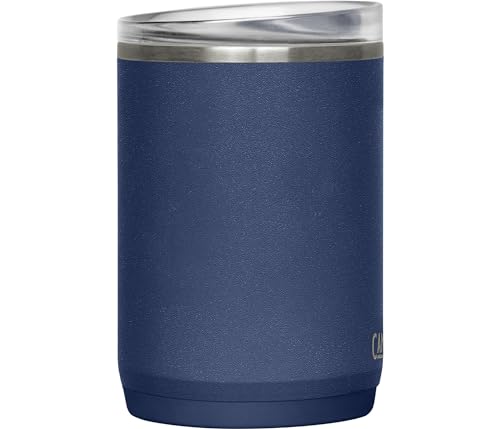 CamelBak Thrive Leak-Proof 16 oz Mug, Insulated Stainless Steel - For travel, coffee, tea, hot beverages - Spill Proof - Cup-holder Compatible, Navy