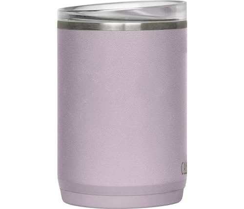 CamelBak Thrive Leak-Proof 16 oz Mug, Insulated Stainless Steel - For travel, coffee, tea, hot beverages - Spill Proof - Cup-holder Compatible, Purple Sky