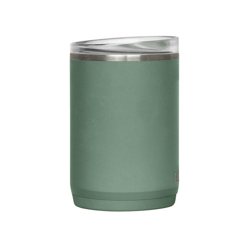 CamelBak Thrive Leak-Proof 16 oz Mug, Insulated Stainless Steel - For travel, coffee, tea, hot beverages - Spill Proof - Cup-holder Compatible, Moss