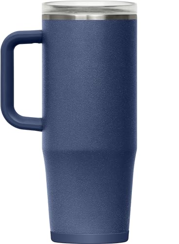 CamelBak Thrive Leak-Proof 32 oz Stainless Steel Mug for Travel, Coffee, Tea, Hot Beverages - Spill Proof Cup-holder, Navy