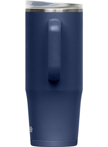 CamelBak Thrive Leak-Proof 32 oz Stainless Steel Mug for Travel, Coffee, Tea, Hot Beverages - Spill Proof Cup-holder, Navy