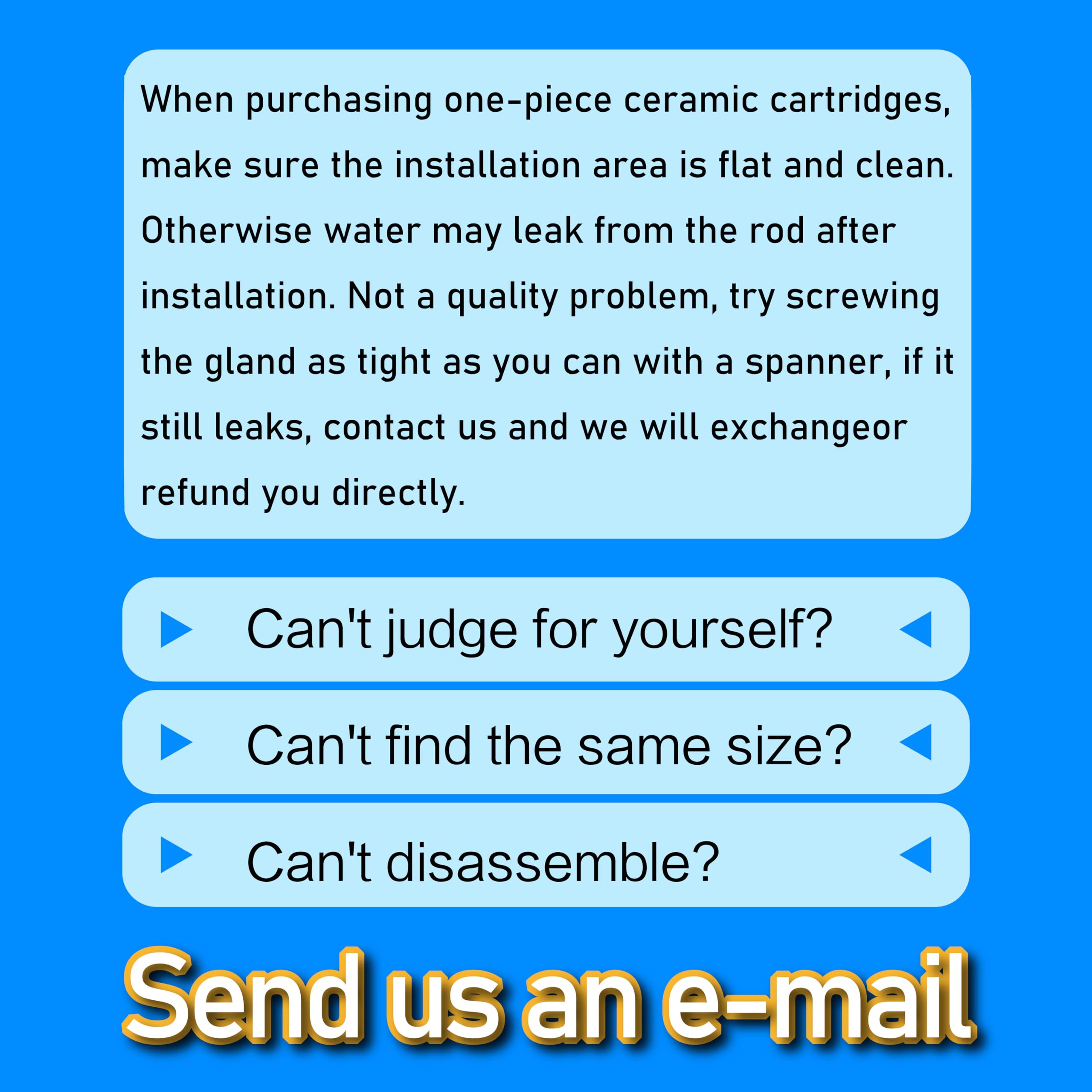 25mm Ceramic Cartridge, Single Handle Ceramic Faucet Cartridges, Ceramic Disc Cartridges Valve for Bathroom Shower