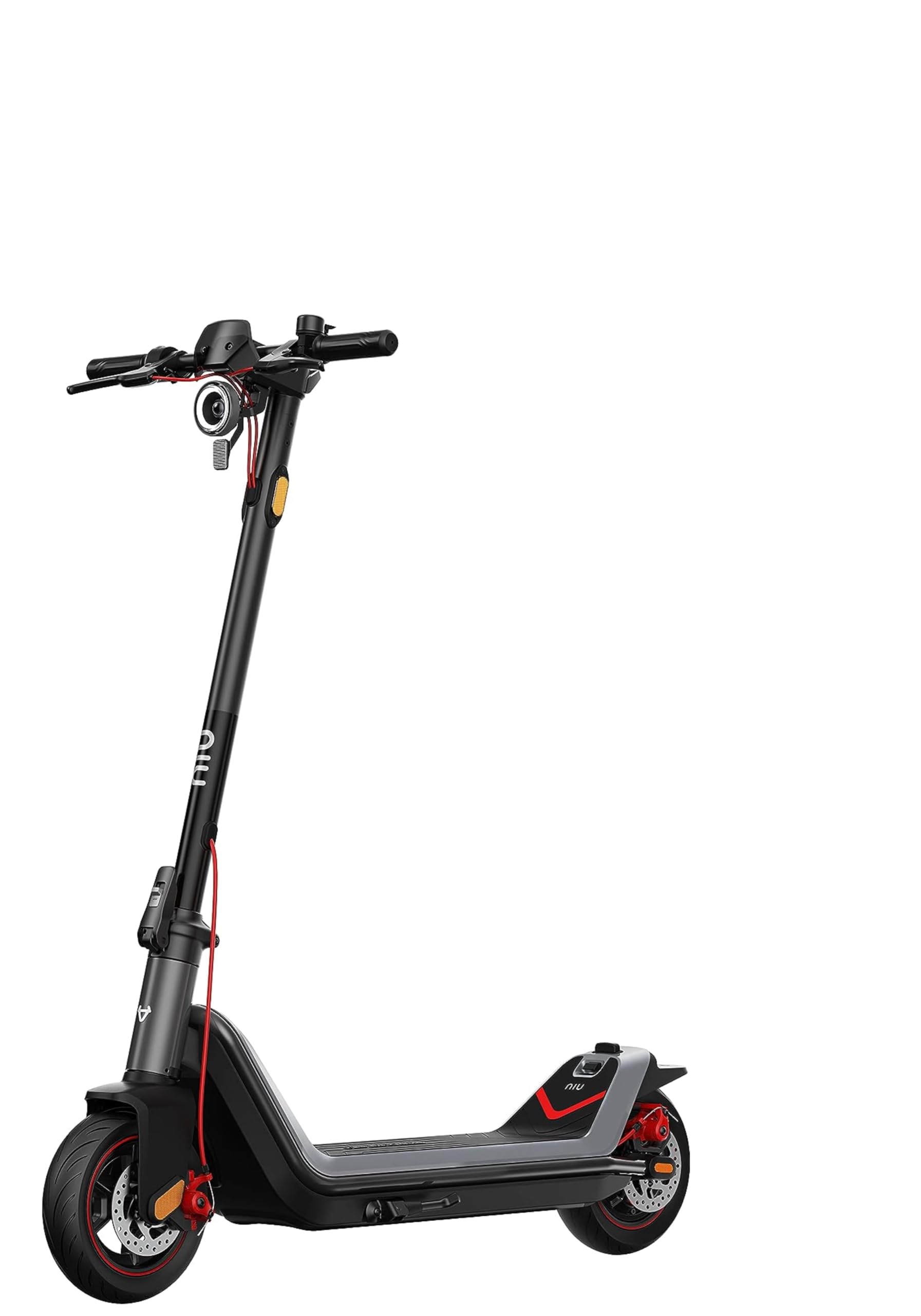 NIU KQi3 Max Electric Scooter, Portable, Folding, Long Range 40 Miles Range, 23MPH Max Speed (Renewed)
