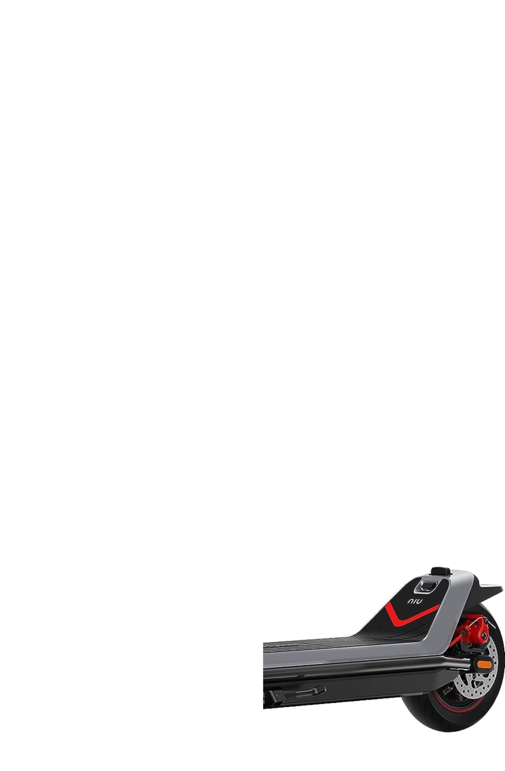 NIU KQi3 Max Electric Scooter, Portable, Folding, Long Range 40 Miles Range, 23MPH Max Speed (Renewed)