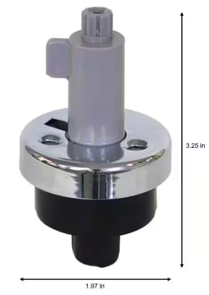 Replacement Cartridge Compatible with Bradley/Cole/Kohler Faucets, Black, Grey, Chrome