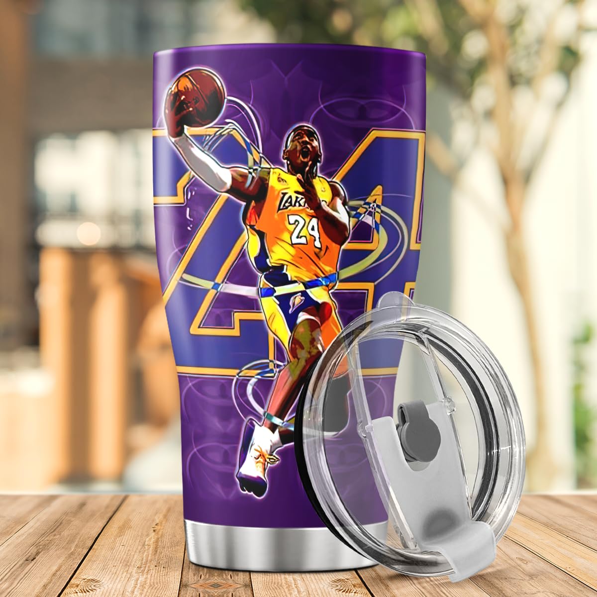 KINGGGGG Tumbler 30 Oz The Coffee Great Insulated Player Stainless In with Lid and Straw 24 Steel