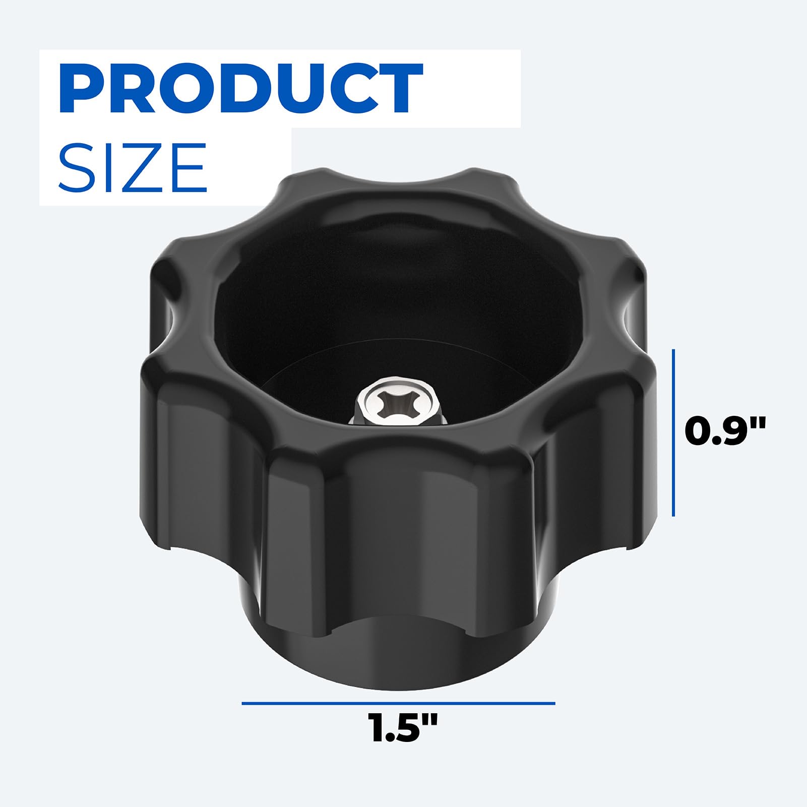 Xinafan 630-7965 Wall Hydrant Handle Kit Compatible with Prier Mansfield 500 400 300 Outdoor Faucet Handle Replacement Frost Proof Wheel Shaped Outside Water Faucet Handle Part Kit Accessories