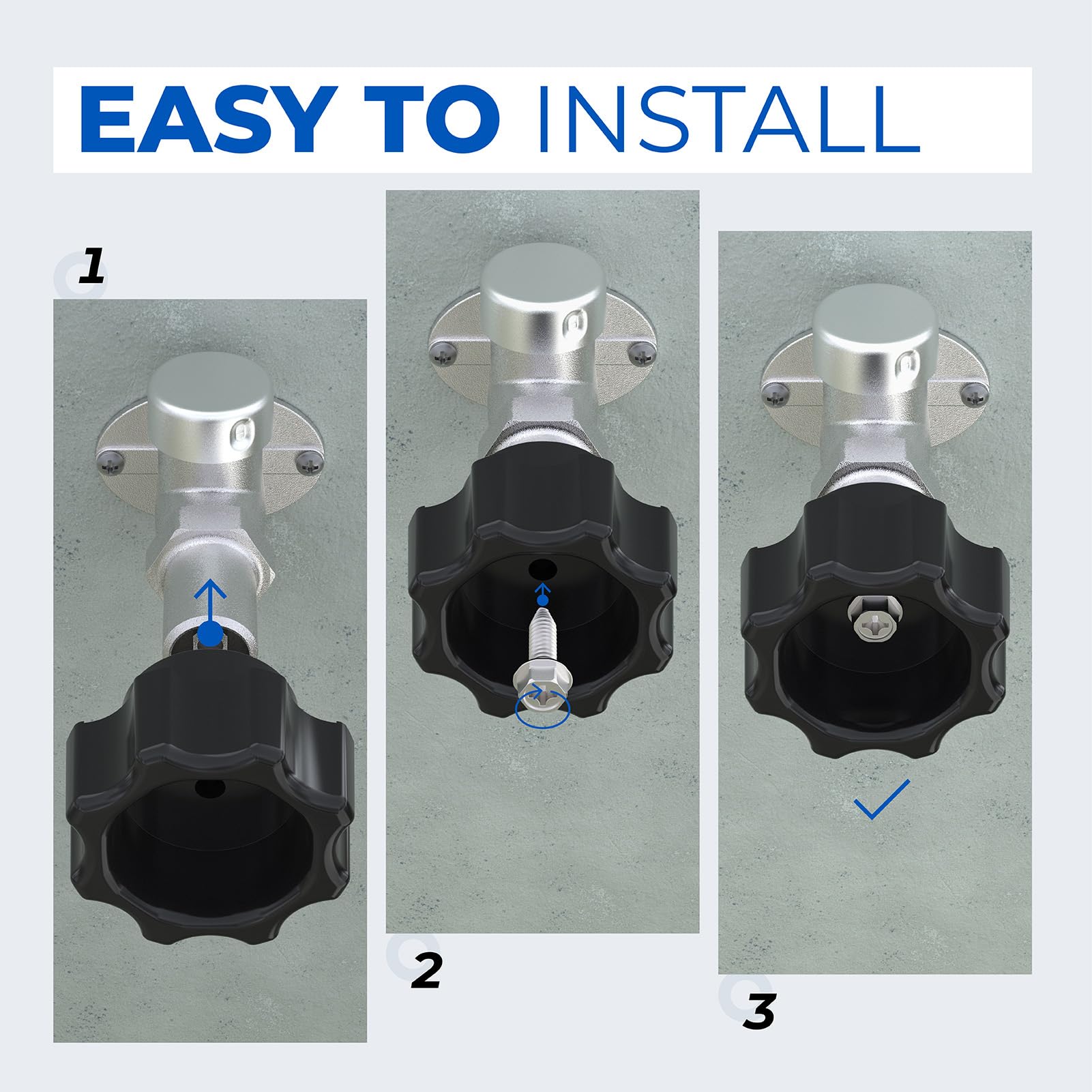 Xinafan 630-7965 Wall Hydrant Handle Kit Compatible with Prier Mansfield 500 400 300 Outdoor Faucet Handle Replacement Frost Proof Wheel Shaped Outside Water Faucet Handle Part Kit Accessories