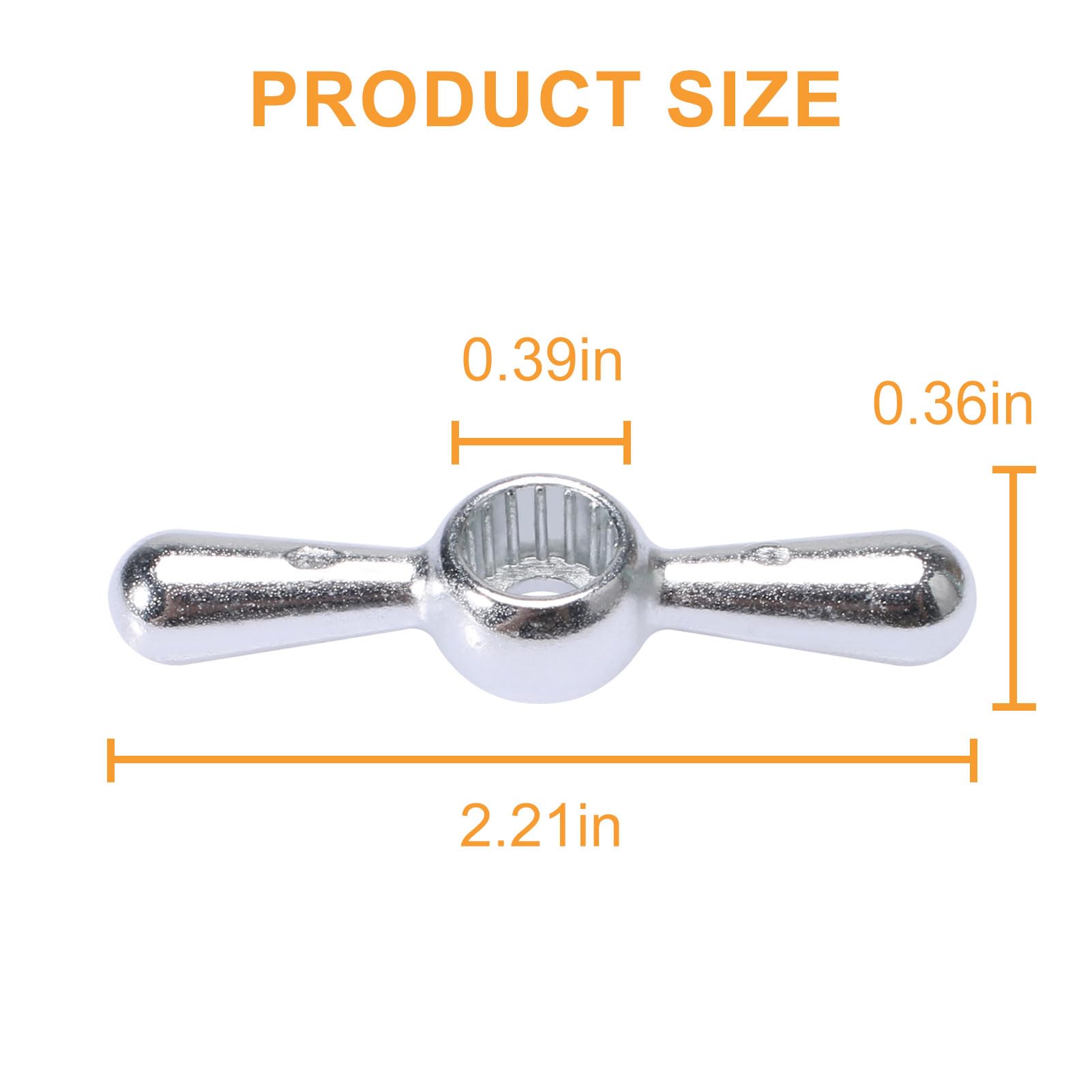 Hugexpen 01-5095 Outdoor Faucet Handle Designed for Outdoor Faucet Handle Replacement Fits Lawn Faucets Or 12 Or 16 Point Valves (Pack of 4)