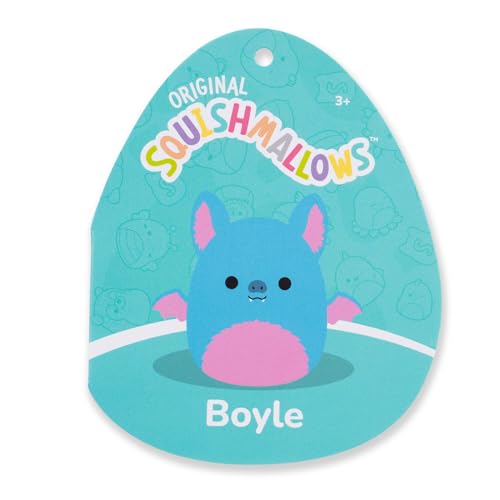 Squishmallows Original 16-Inch Boyle Blue Fruit Bat - Official Jazwares Plush (Large)