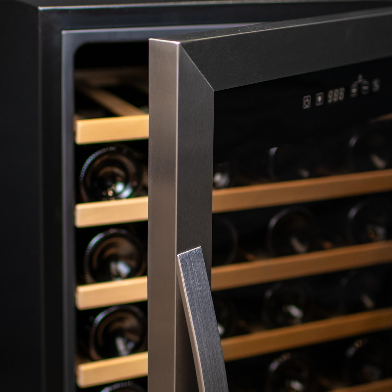 Allavino KWR47D-2SR Wine Refrigerator, 47 Bottle, Stainless Steel