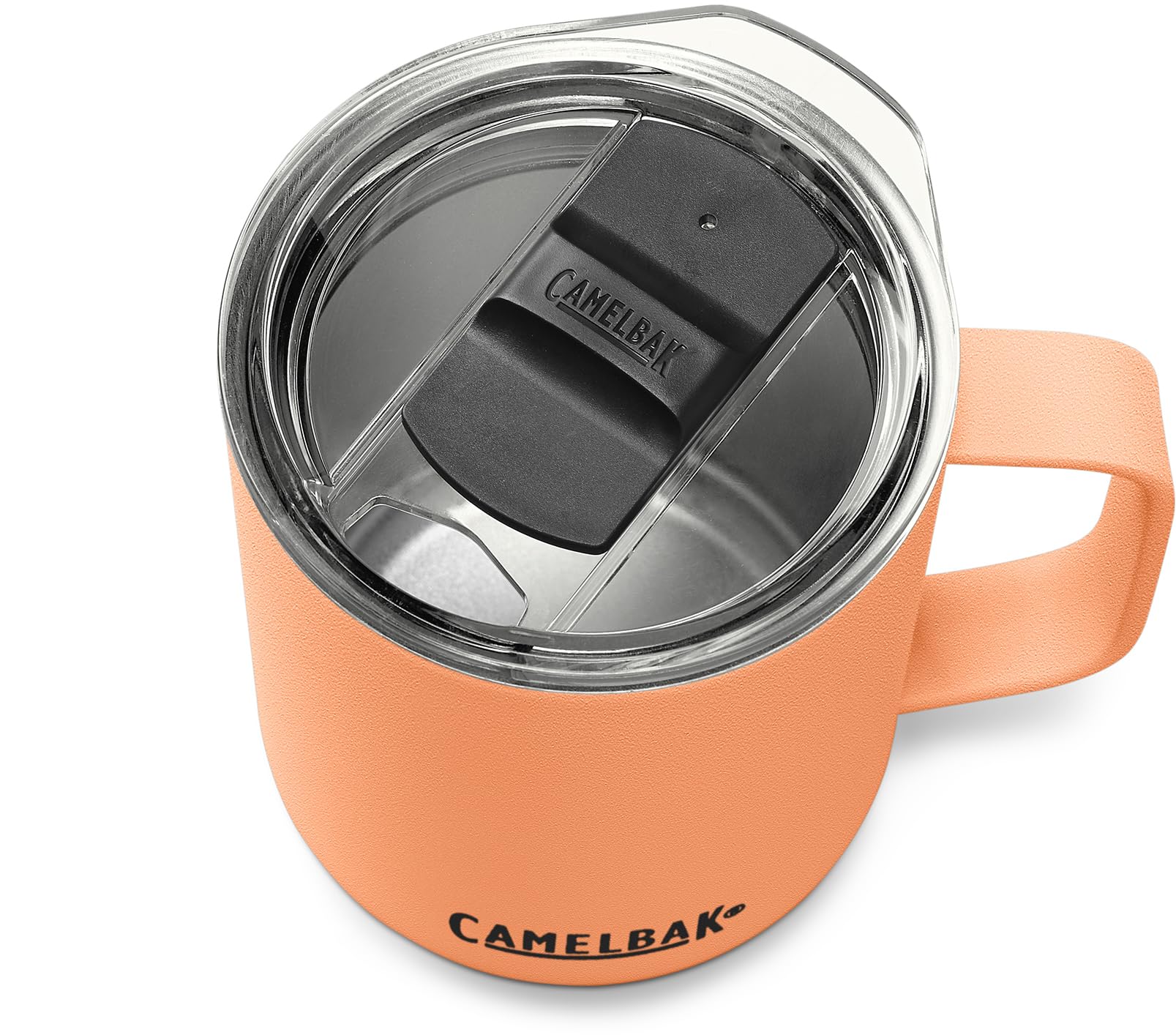 CamelBak Horizon 12oz Camp Mug - Insulated Stainless Steel - Tri-Mode Lid - Desert Sunrise