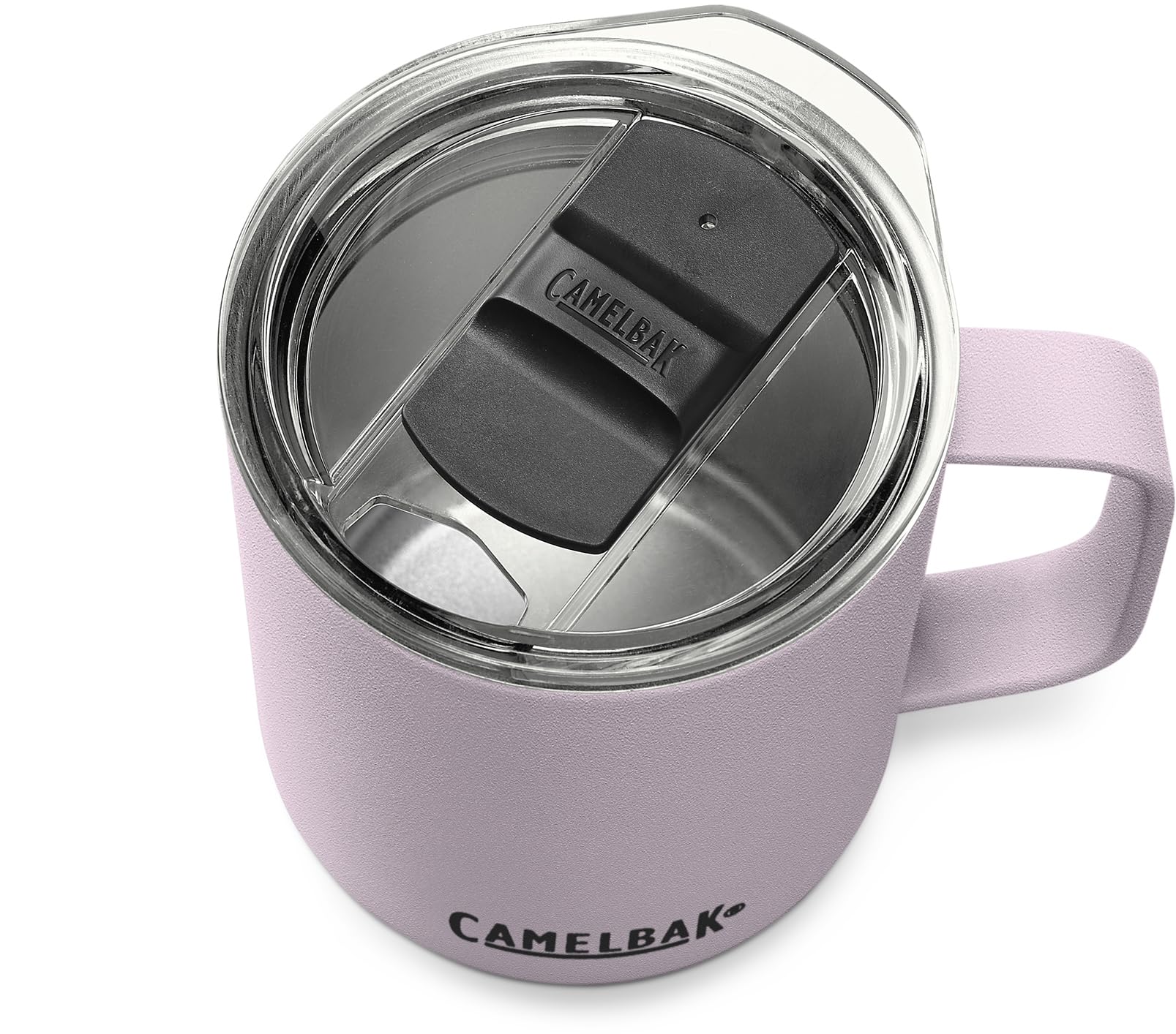 CamelBak Horizon 12oz Camp Mug - Insulated Stainless Steel - Tri-Mode Lid - Purple Sky