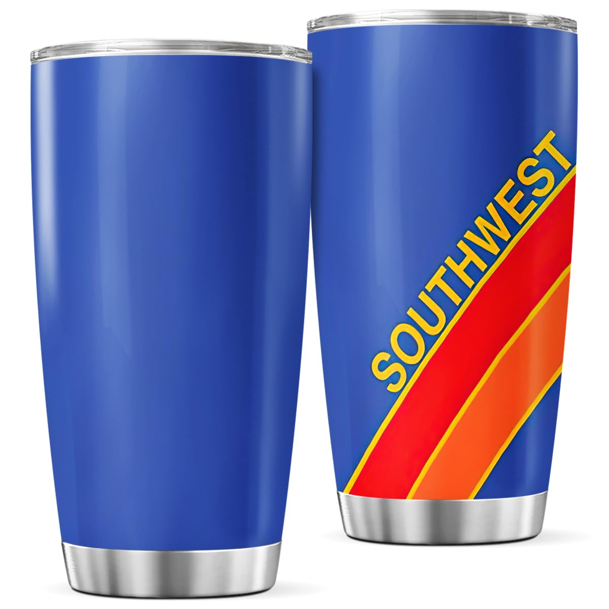 Tumbler Southwest Insulated Airlines Coffee Canyon Steel Blue 20 30 Oz Livery Stainless