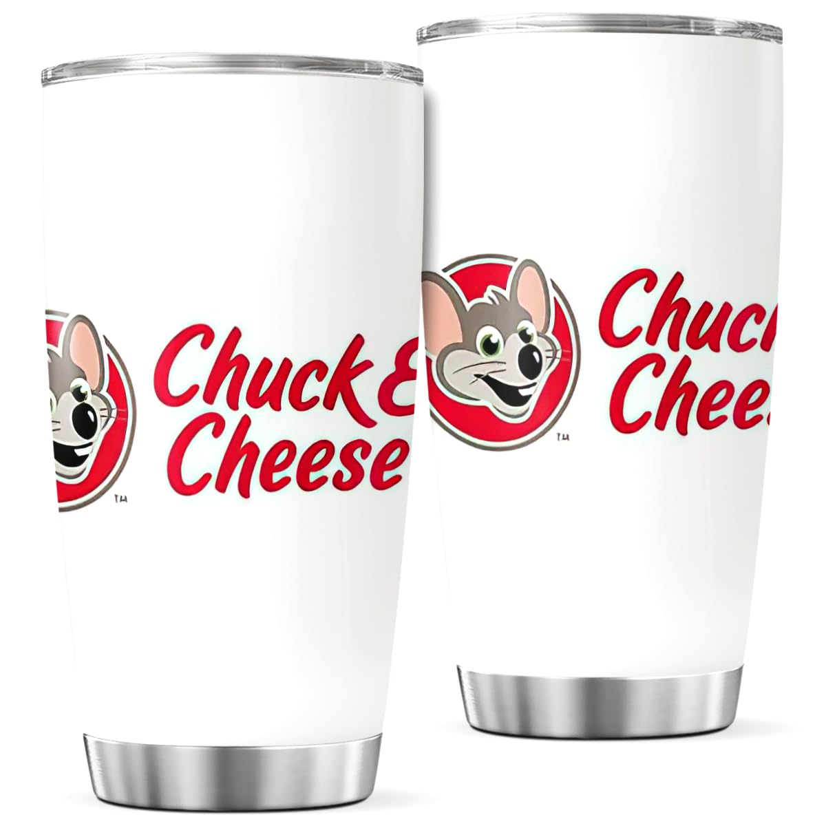 Tumbler Chuck 20 30 Oz E Coffee Cheese Stainless Insulated Steel