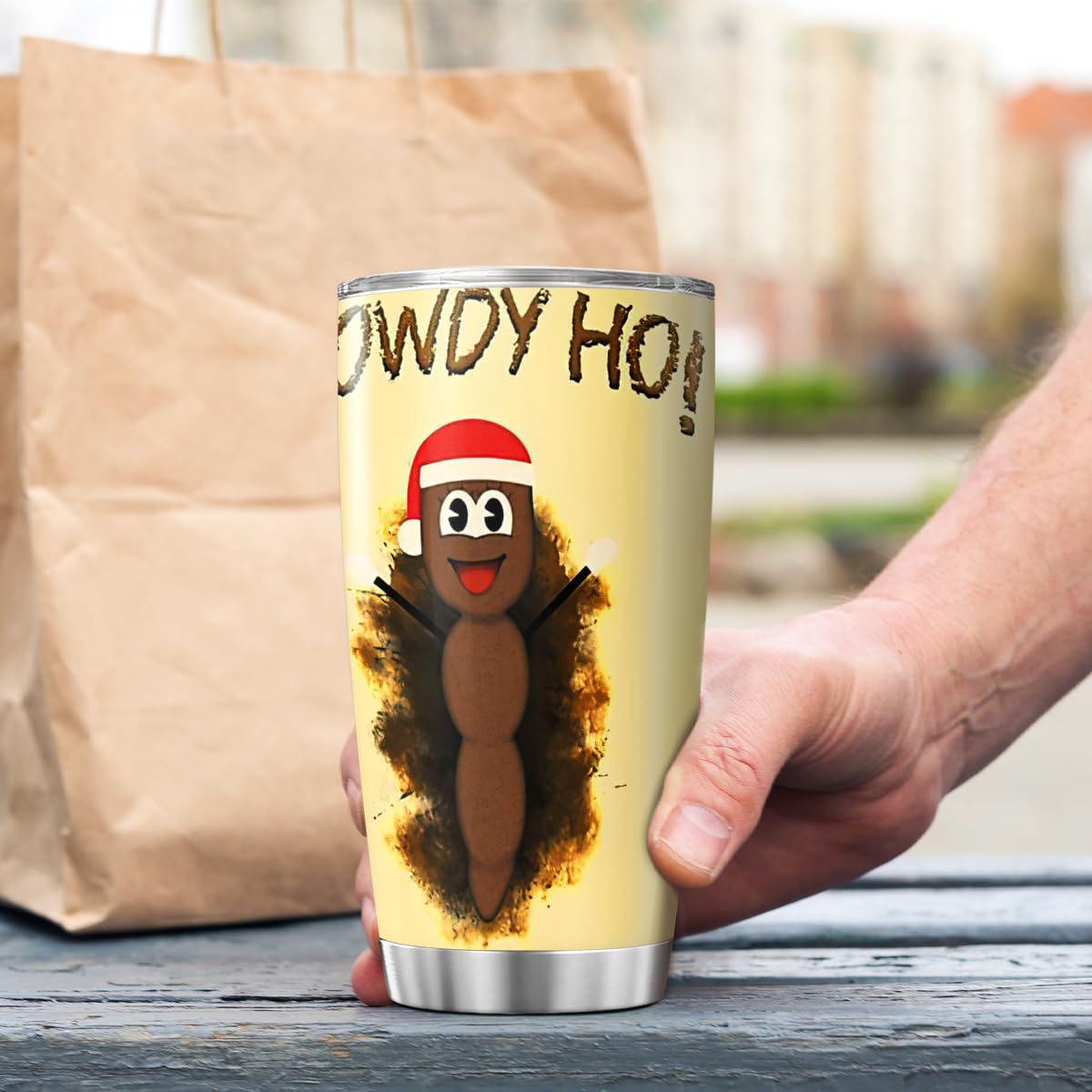 Tumbler Mr Steel Hankey Coffee 20 30 Oz Insulated Stainless