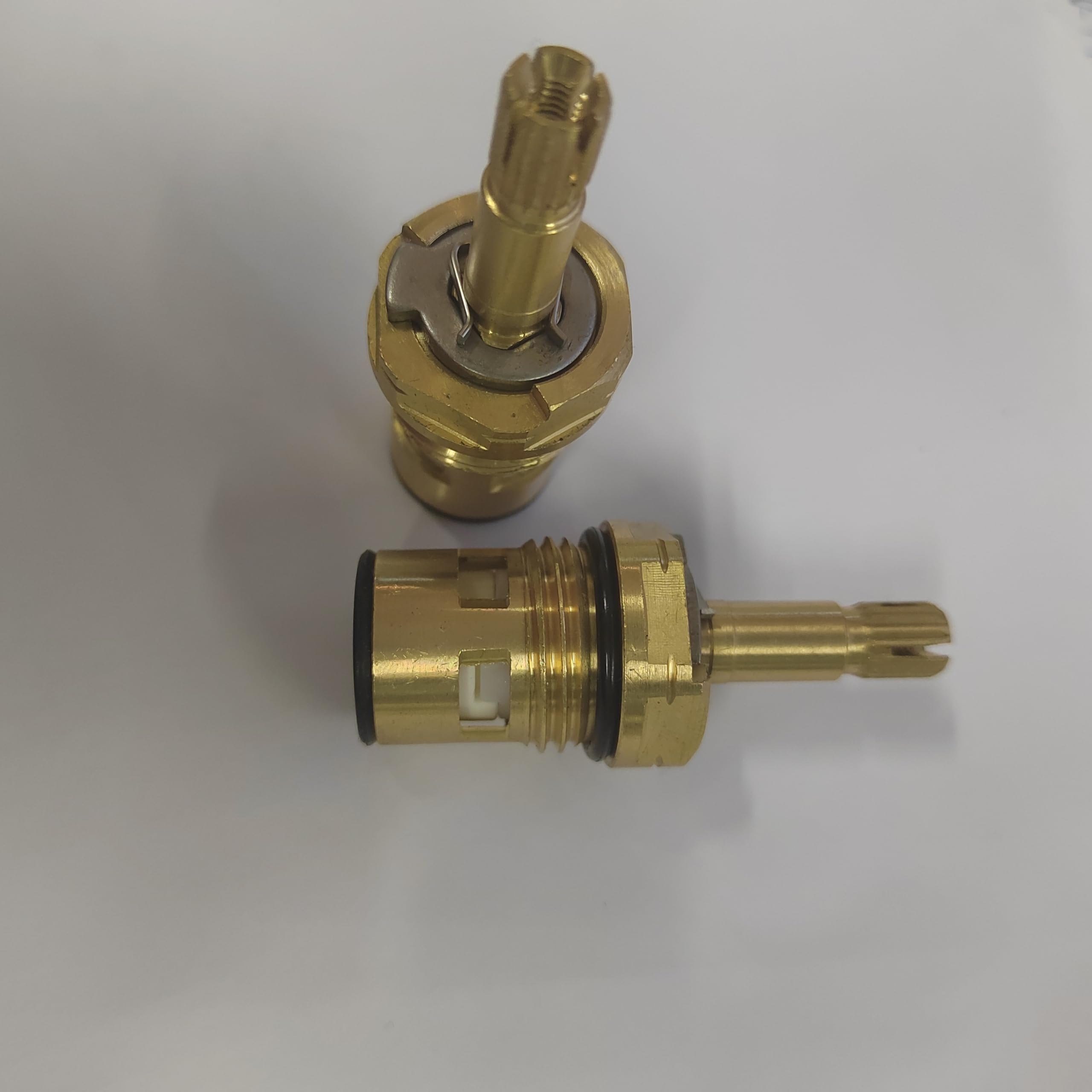 2 Packs Faucet Cartridge Compatible with American Standard 994053-0070A Bath & Kitchen Faucet Replacement Valve Cartridge, Brass