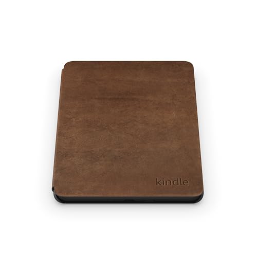 All-new Amazon Kindle Paperwhite and Kindle Colorsoft Signature Edition Case, Lightweight and Foldable Protective Cover - Premium Leather