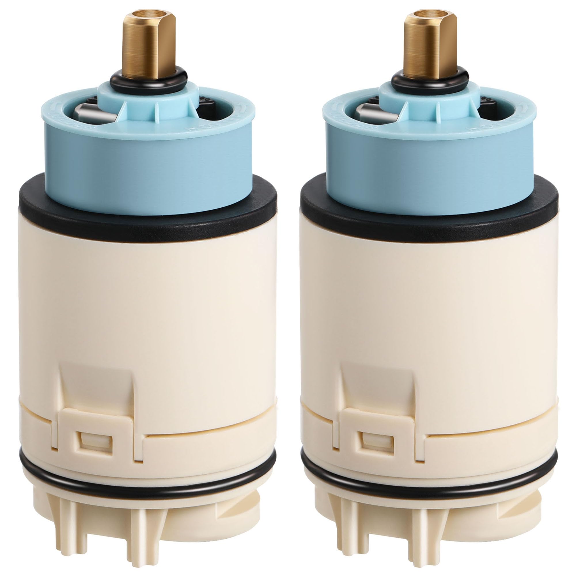 Dreyoo Single Function Pressure Balance Cartridge Replacement for RP70538, Shower Cartridge Compatible with Peerless and Delta Single Handle Tub/Showers Faucet (Check Valve Not Included) (2 Pack)