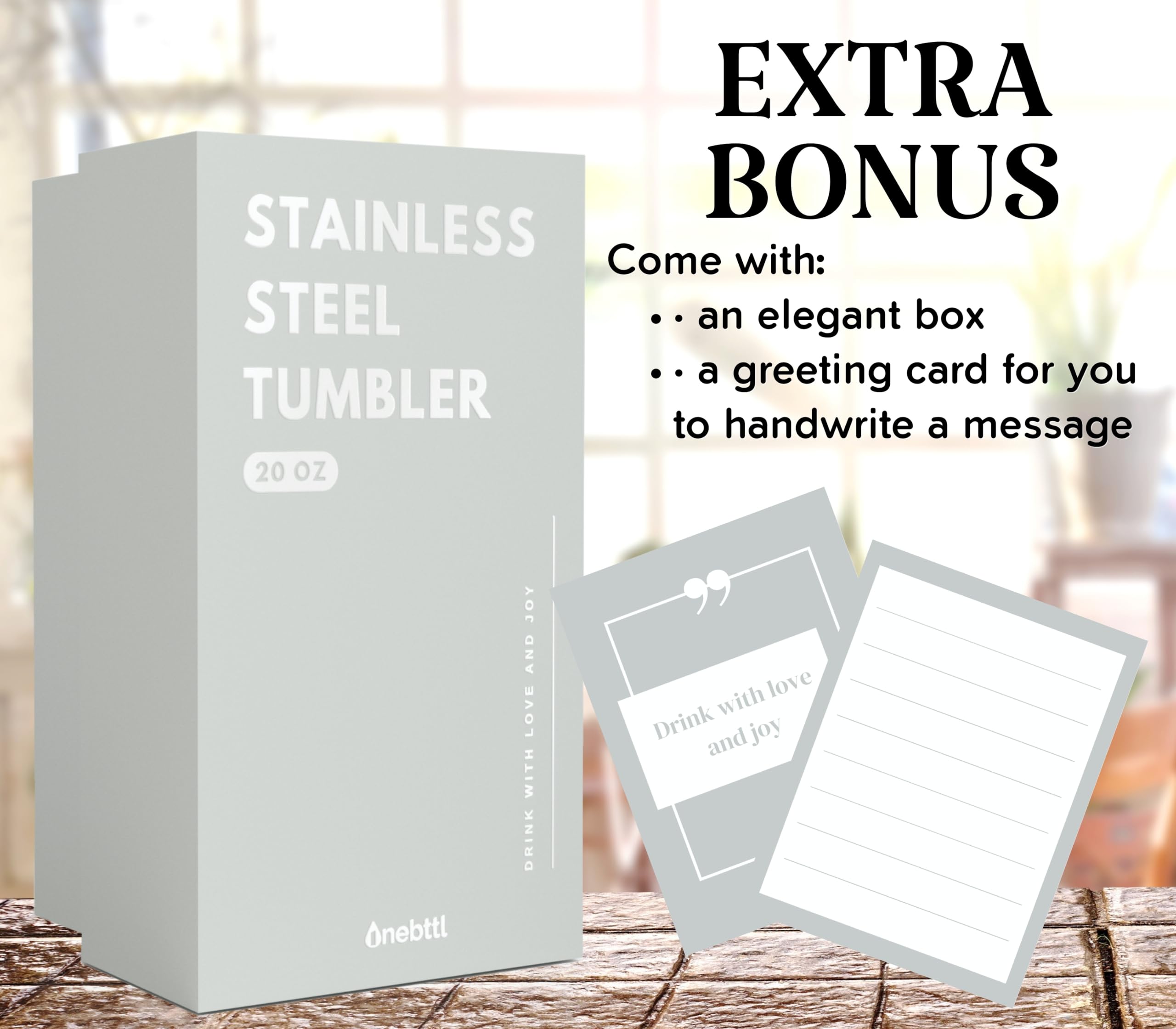 Personalized Tumblers with Lids and Straws for Women, Monogrammed Travel Mugs with Initials, Unique Gifts for Her on Birthdays Xmas, Rose Gold, S