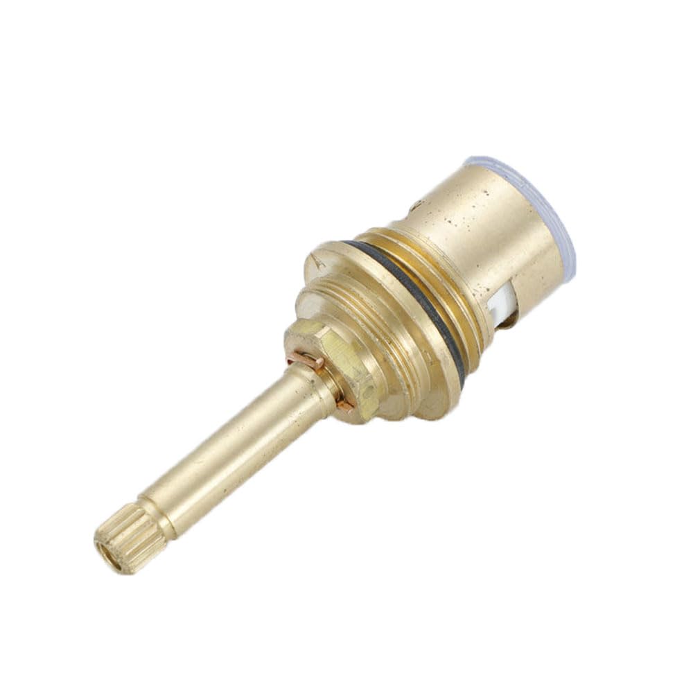 76mm/3inch DN15 Brass Ceramic Stem Ceramic Disc Cartridge Faucet Valve Cartridge Replacement Faucet Repair Replacement Parts for Bathroom Kitchen Tap Sink Faucet (Random color)