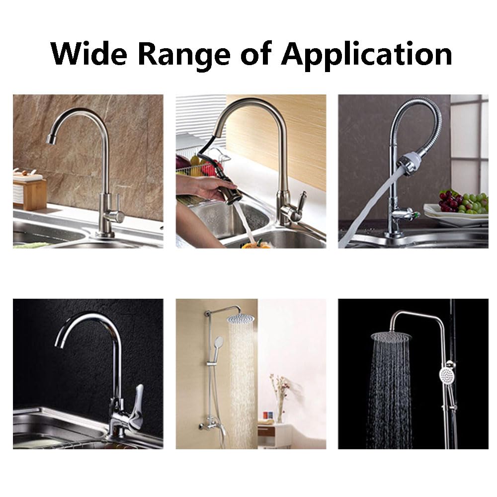 76mm/3inch DN15 Brass Ceramic Stem Ceramic Disc Cartridge Faucet Valve Cartridge Replacement Faucet Repair Replacement Parts for Bathroom Kitchen Tap Sink Faucet (Random color)