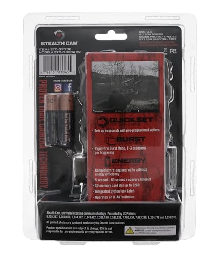 Stealth Cam QS20 Combo with Batteries and 16GB SD