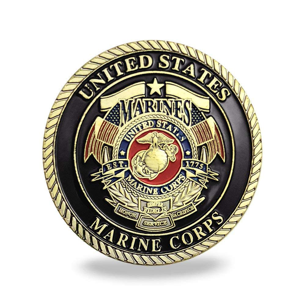 US Marine Corps Devil Dog Military Challenge Coin Gifts