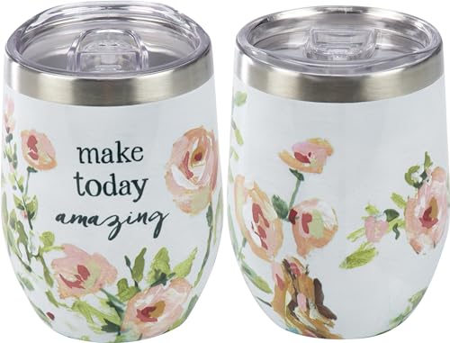 Primitives by Kathy Wine Tumbler Make Today Amazing Insulated